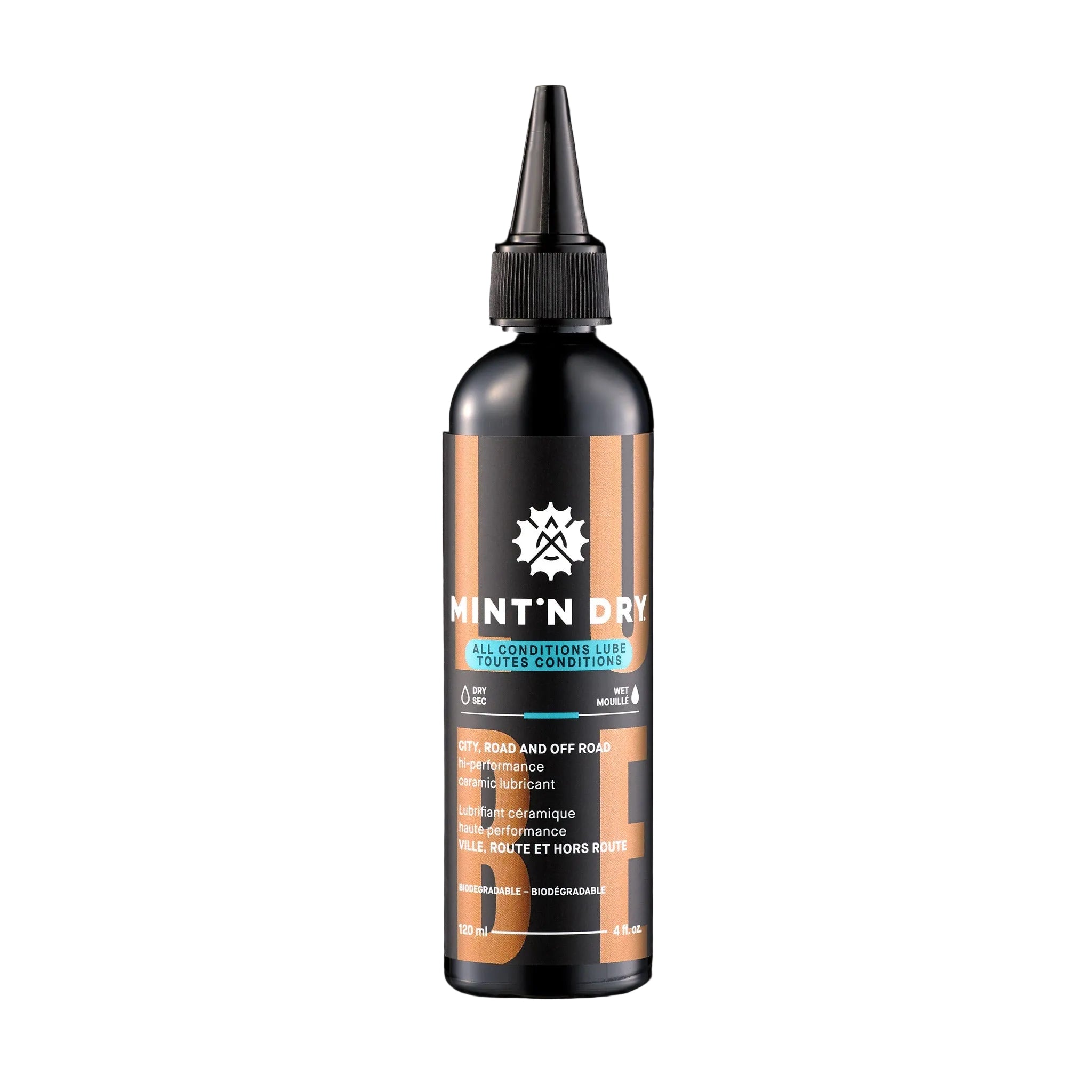 MINT'N DRY All-Conditions Lube – Any Weather Protection – Quick Cranks